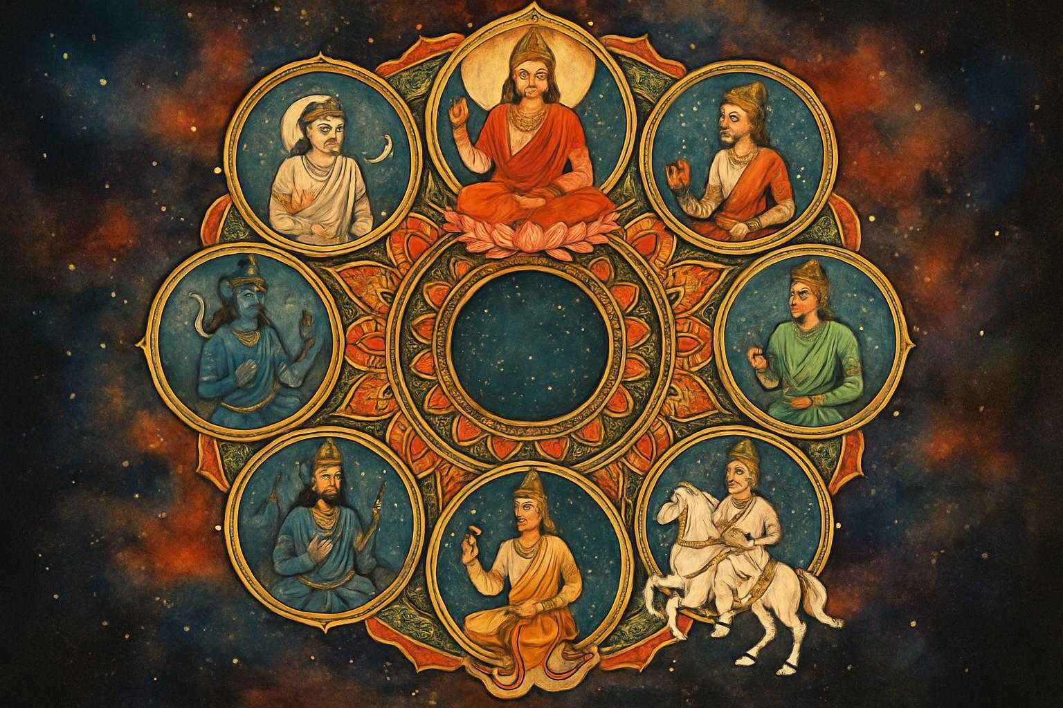 Decoding the Psychological Drives of the Nine Grahas in Vedic Astrology